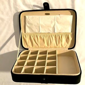 Mele & Co. | Jewelry | Mele Co Tatum Plush Fabric Jewelry Box | Poshmark